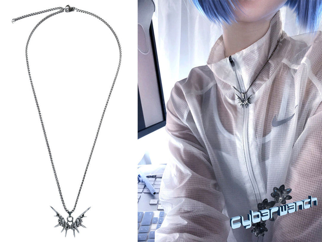 Death Tarot Charm Necklace – Cyb3rW3nch